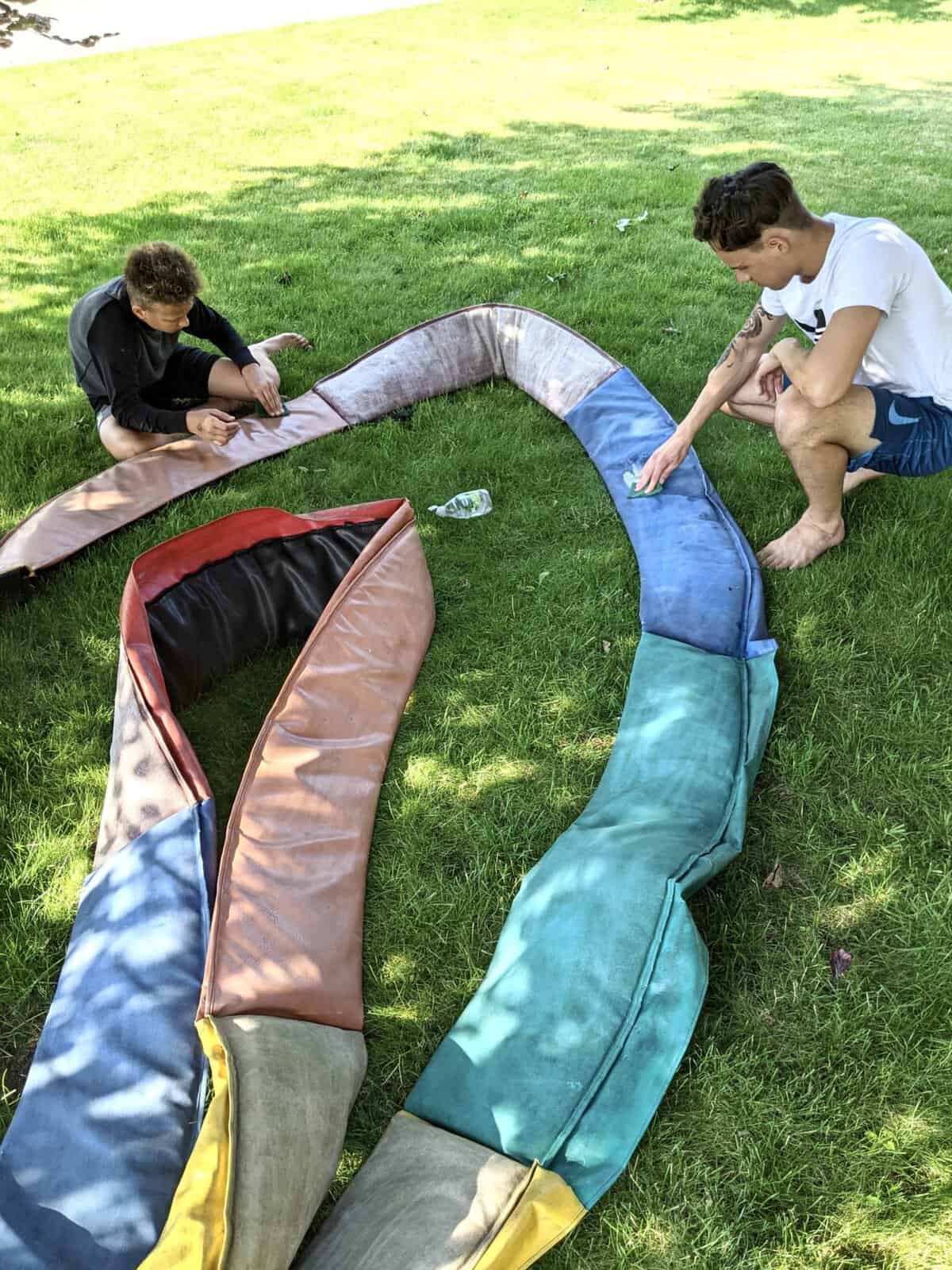 How to DIY an Inground Trampoline Part 2 - Pure Happy Home