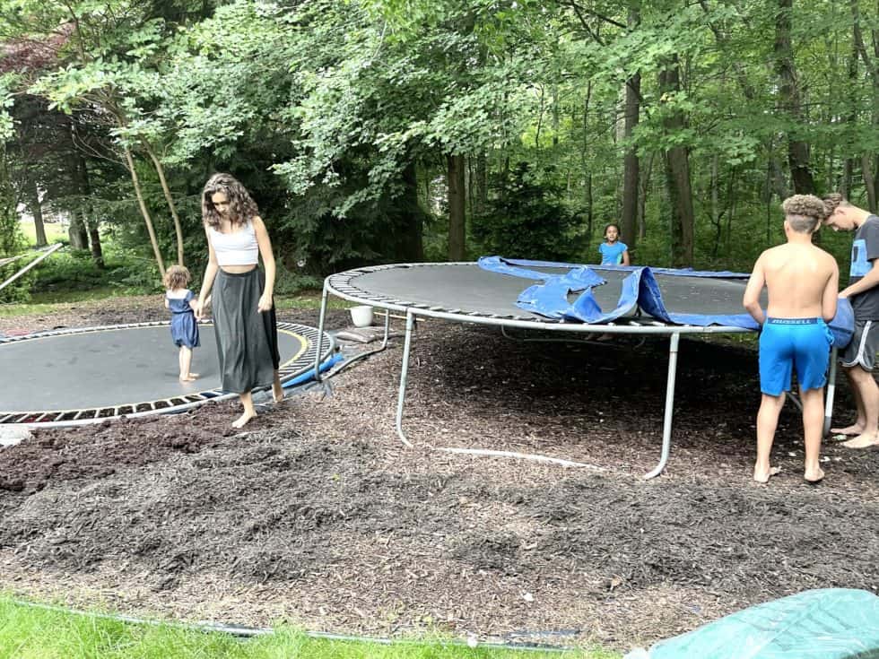 How to DIY an Inground Trampoline Part 2 - Pure Happy Home