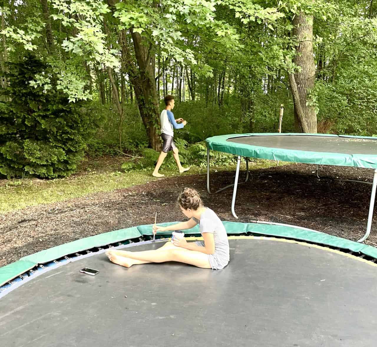 How to DIY an Inground Trampoline Part 2 - Pure Happy Home