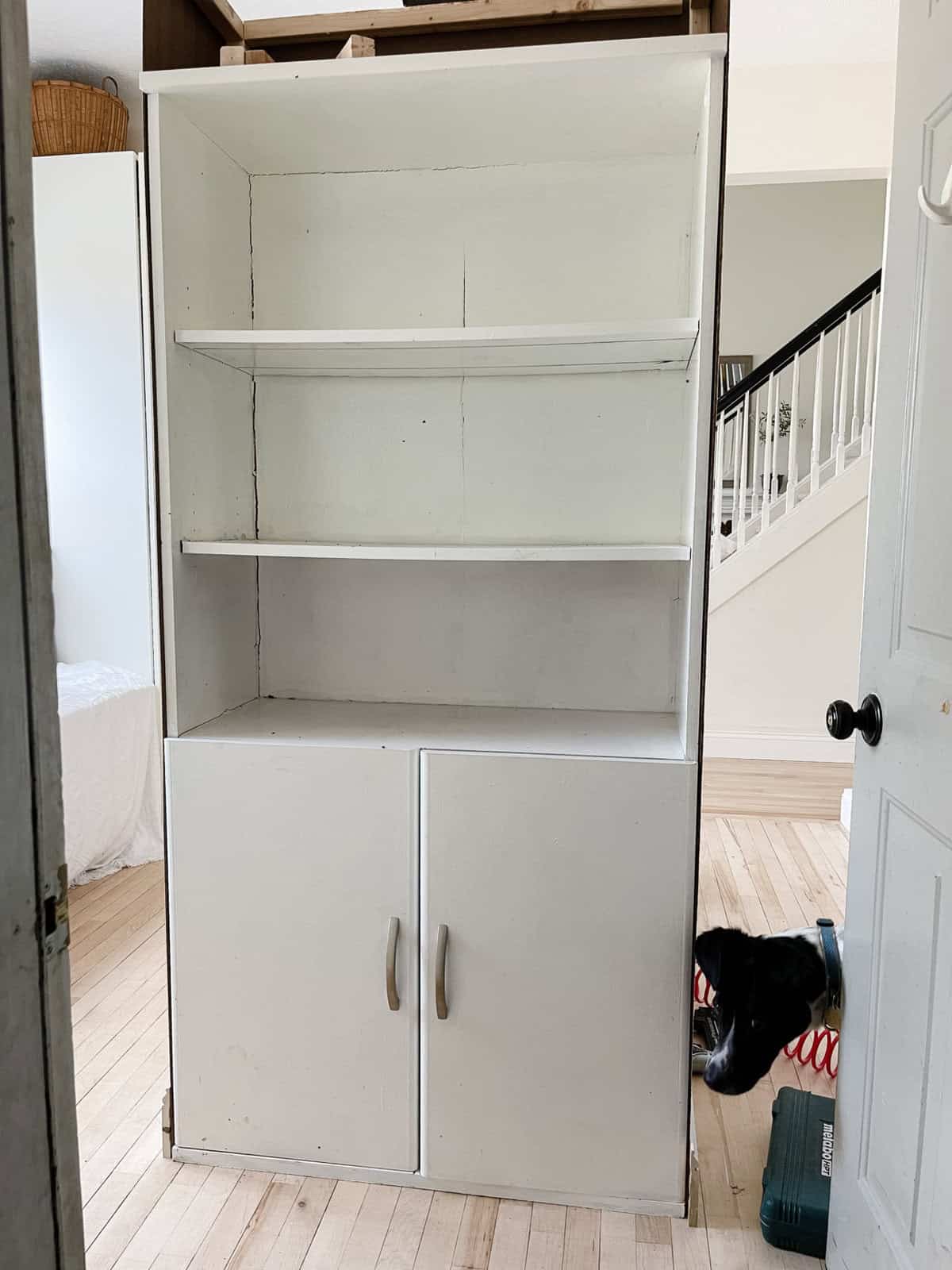 How To Turn a Cabinet Into a Partition Part 2 - Pure Happy Home