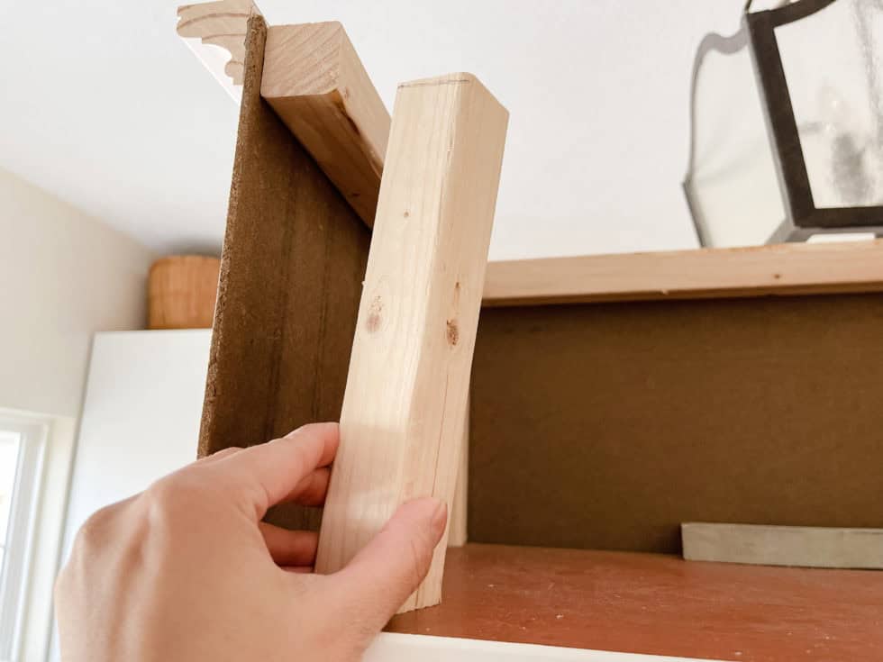 How To Turn a Cabinet Into a Partition Part 2 - Pure Happy Home