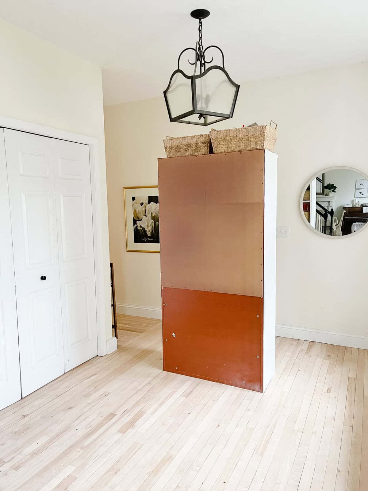How To Turn a Cabinet Into a Partition Part 2 - Pure Happy Home