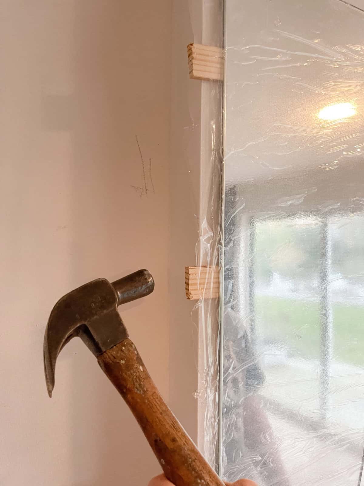 How to Remove a Mirror That is Glued to the Wall - Pure Happy Home