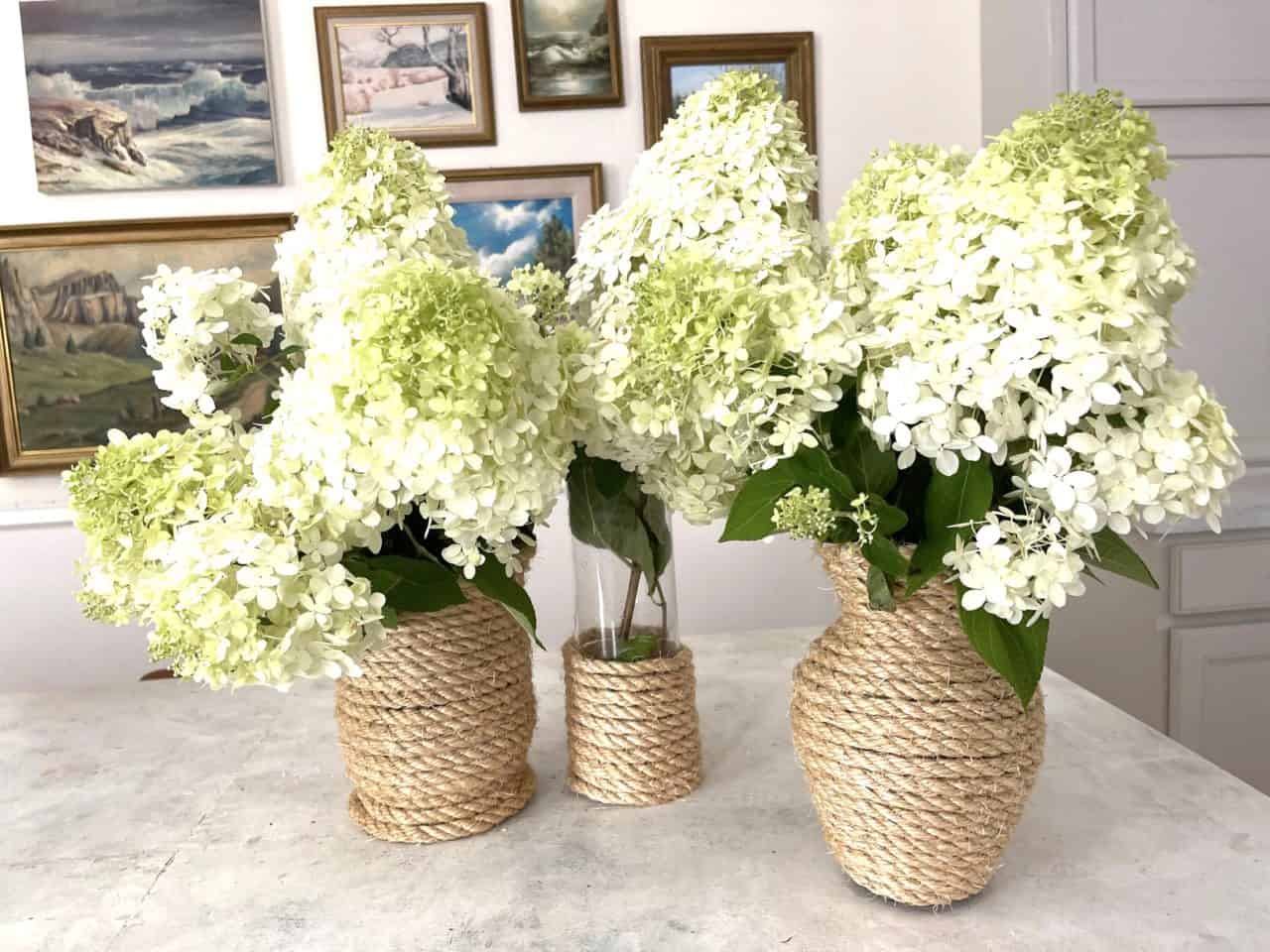 Jute Rope Vase Craft - Pure Happy Home