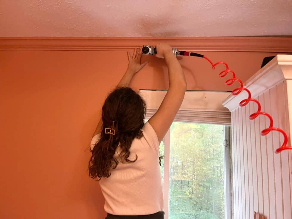 How to Paint Your Bedroom Walls and Molding a Bold Color - Pure Happy Home