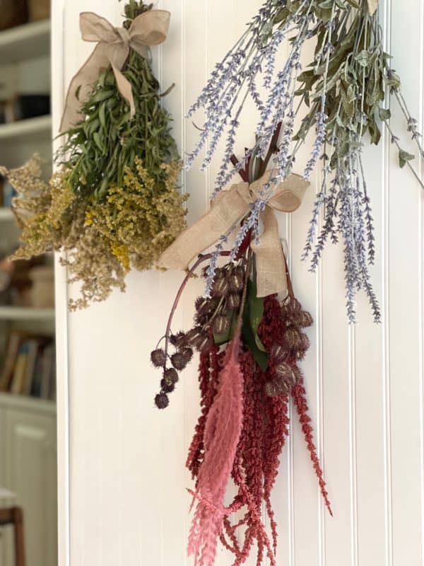 Hanging Dried Flowers As Home Decor - Pure Happy Home