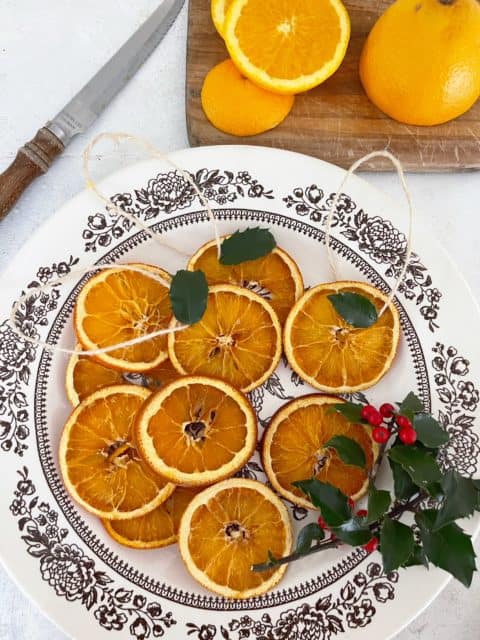 Simple Dried Orange Slice Ornament Craft - Pure Happy Home