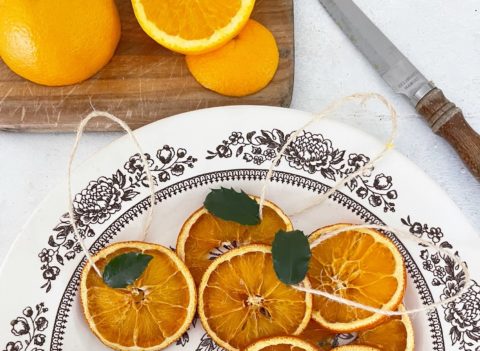 Simple Dried Orange Slice Ornament Craft - Pure Happy Home