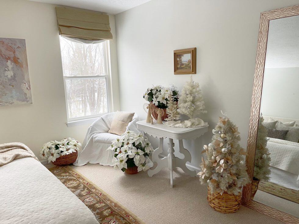 Neutrals & White Cottage Christmas Decor - Pure Happy Home
