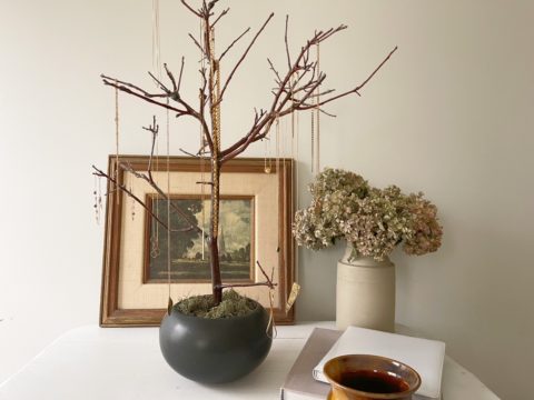 DIY Jewelry Tree Stand - Pure Happy Home