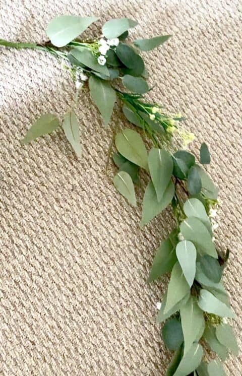 How to Make a Wreath from a Garland - Pure Happy Home