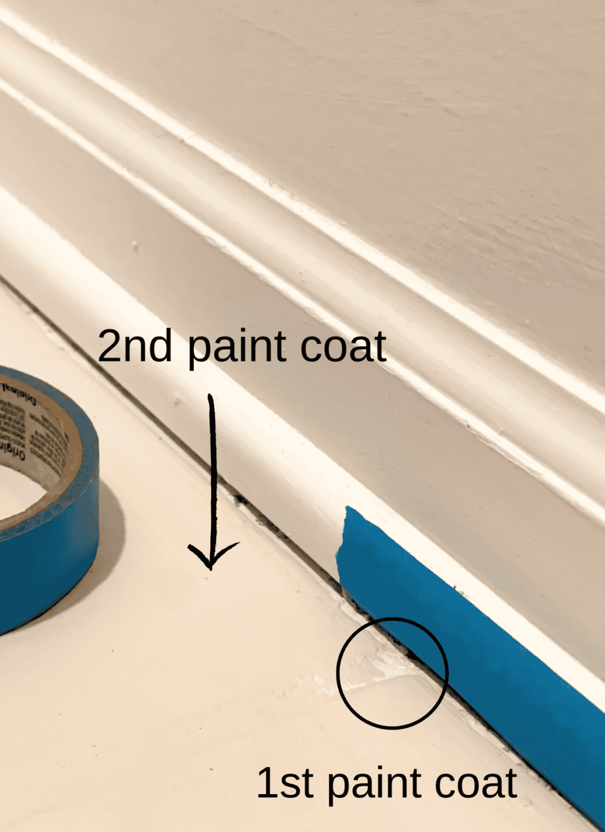 How to Paint a Tile Floor to Mimic Stone - Pure Happy Home