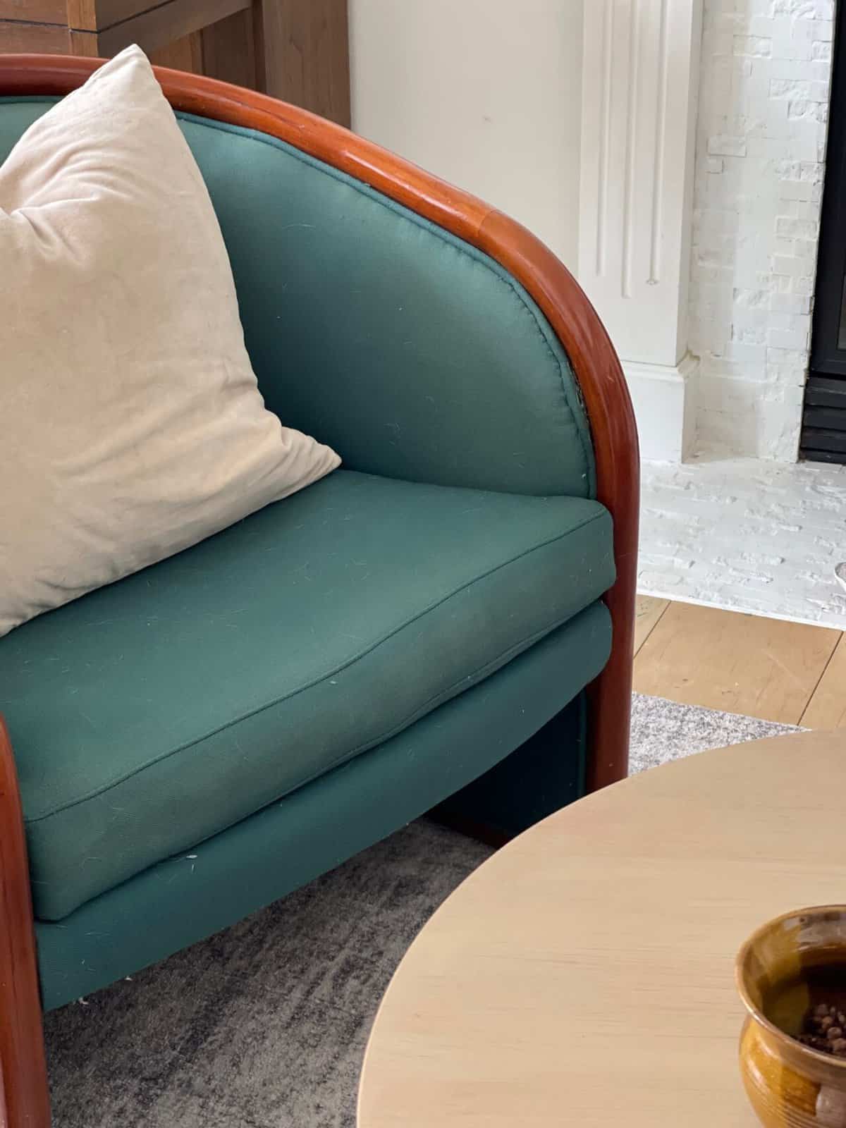 Transforming My Barrel Chairs with Slipcovers - Pure Happy Home