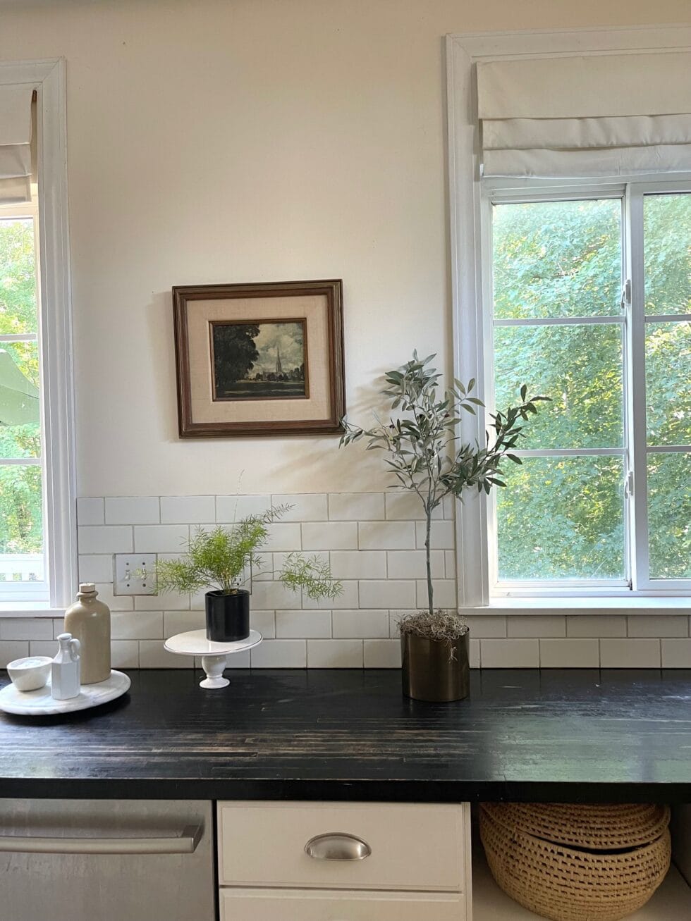 Decorating a Kitchen Wall with Cutting Boards - Pure Happy Home