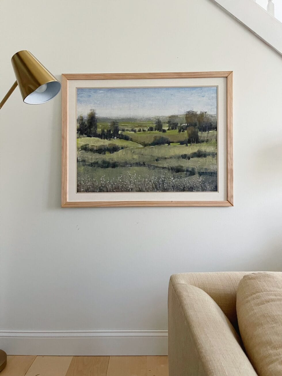 Make a DIY Picture Frame Without Power Tools - Pure Happy Home