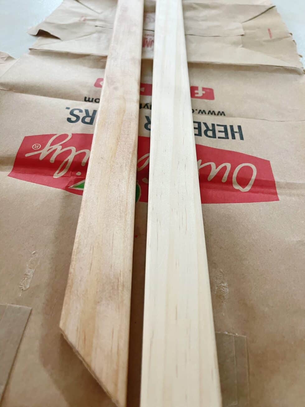 Make a DIY Picture Frame Without Power Tools - Pure Happy Home