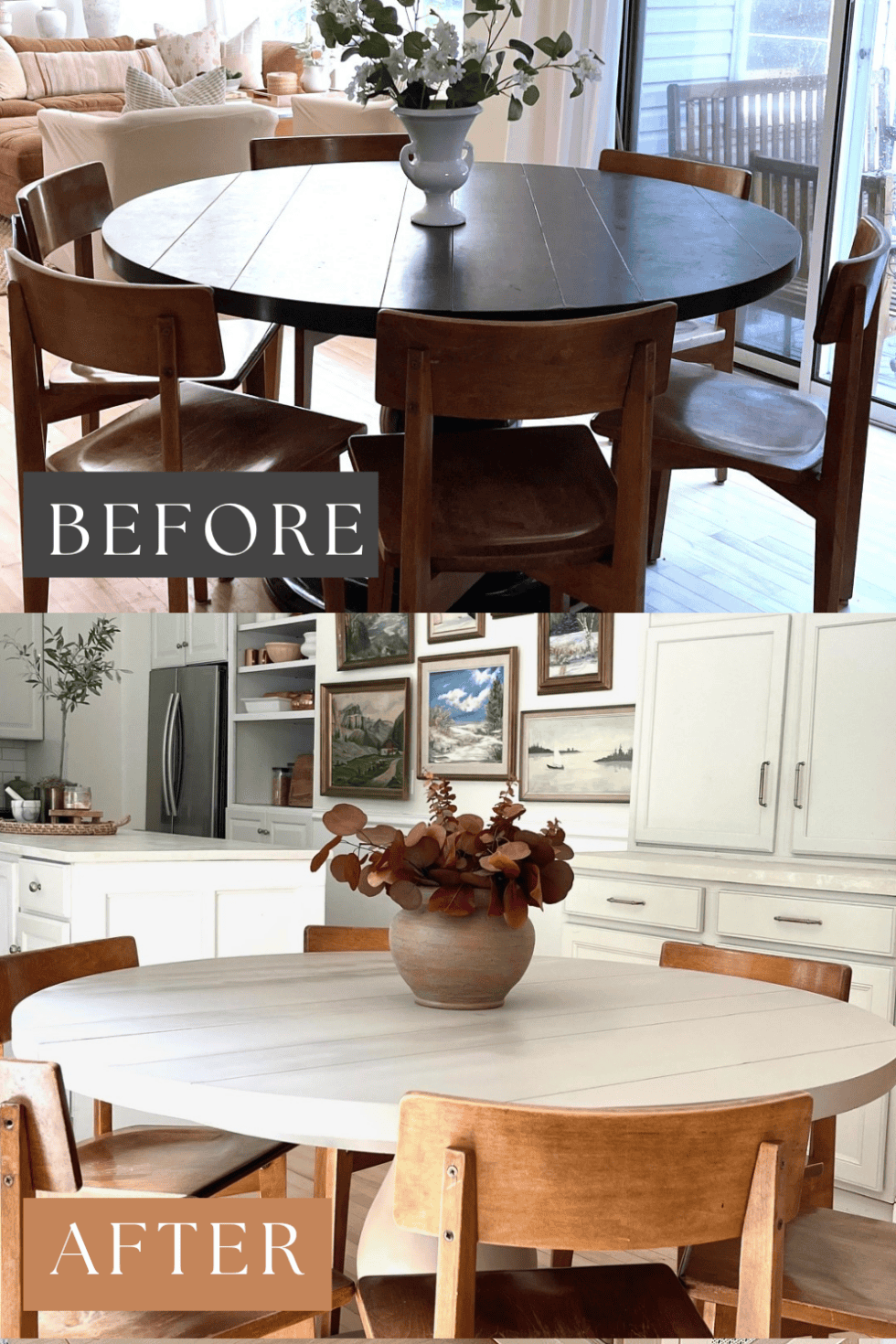 Amazing Dining Room Table Transformation - Pure Happy Home